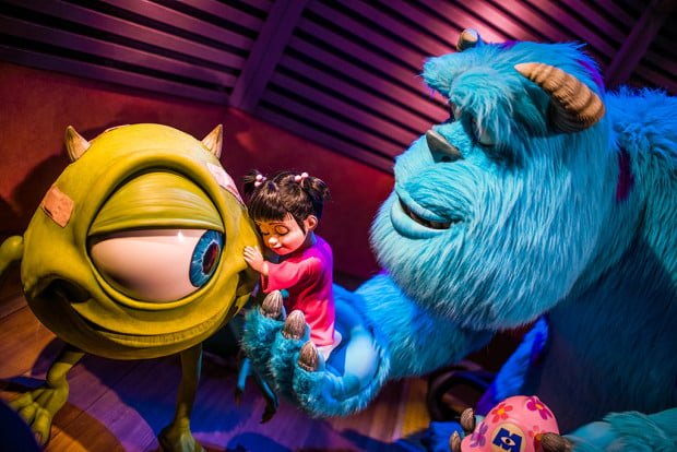 Monstropolis Land & Monsters, Inc. Doors Coaster Construction Progress ...
