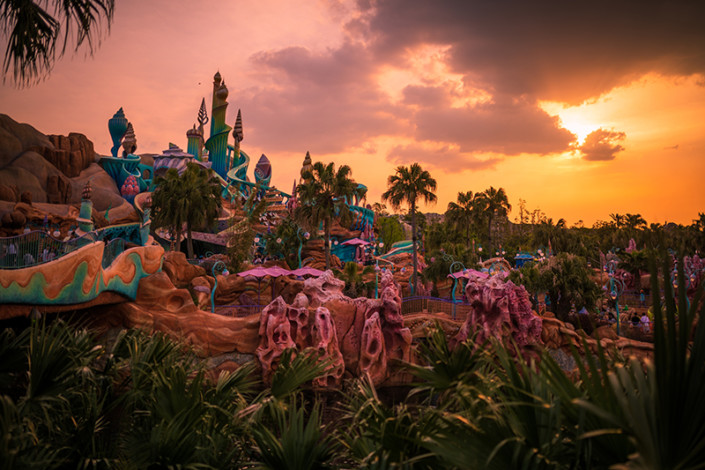 Under the DisneySea in Little Mermaid Lagoon - Disney Tourist Blog
