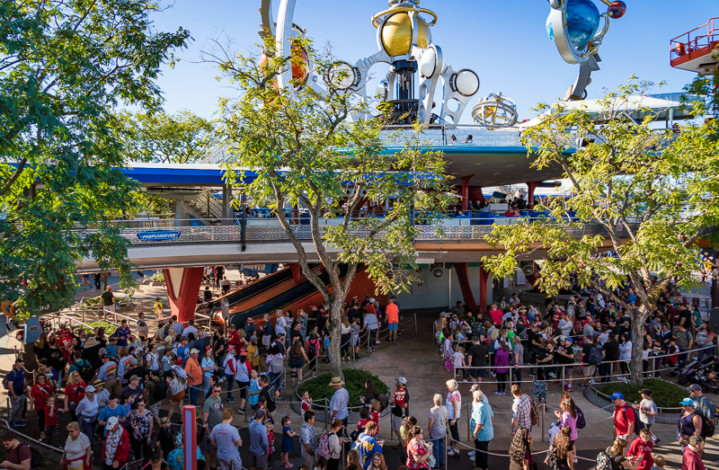 Peak Crowds in Winter "Off-Season" at Disney World - Disney Tourist Blog