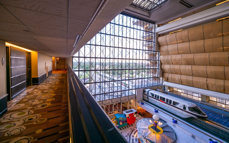 Contemporary Resort 2021 Construction Report - Disney Tourist Blog
