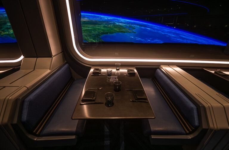 Photos & Video: Inside Space 220 Restaurant in EPCOT at Disney World ...