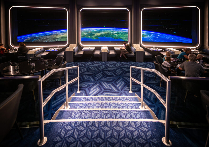 Photos & Video: Inside Space 220 Restaurant in EPCOT at Disney World ...