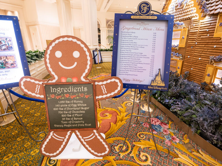 Grand Floridian Gingerbread House 50th Anniversary Edition for ...
