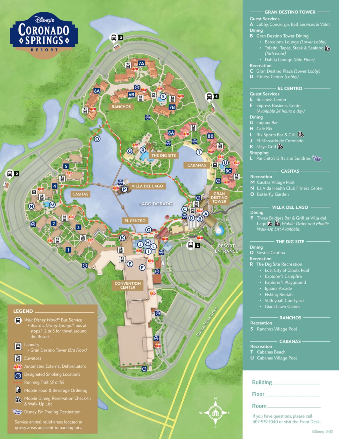 Best & Worst Room Locations at Disney's Coronado Springs Resort ...
