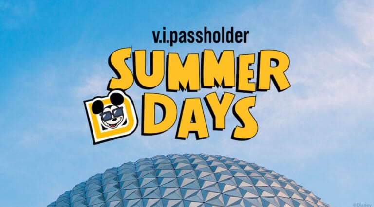 Disney World Brings Back V.I.PASSHOLDER Days for Longer Run in Summer ...