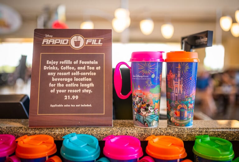 Guide to Refillable Mugs at Disney World - Disney Tourist Blog