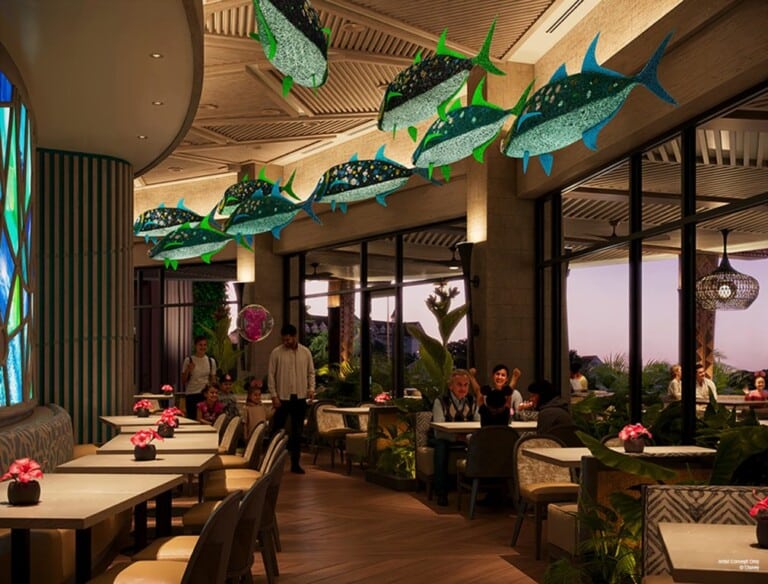 Full Menu for New Lounge in Island Tower at Disney's Polynesian Village ...