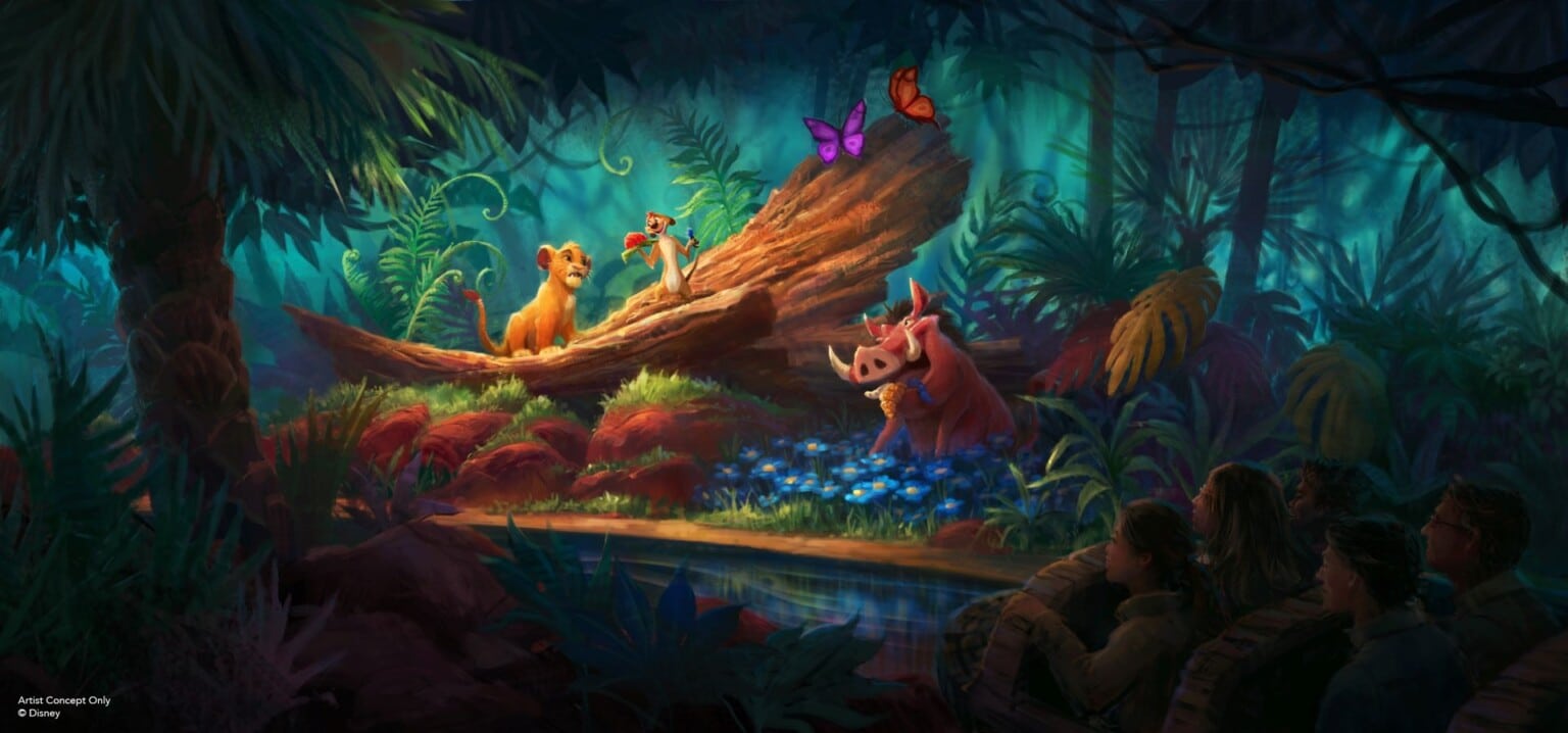 Lion King Ride & Pride Lands Coming to Disneyland Paris: Concept Art ...
