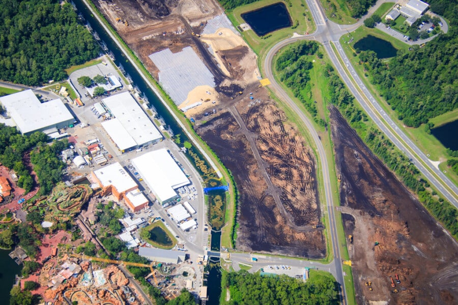 Massive Magic Kingdom Land Clearing 'Beyond Big Thunder' for Villains ...