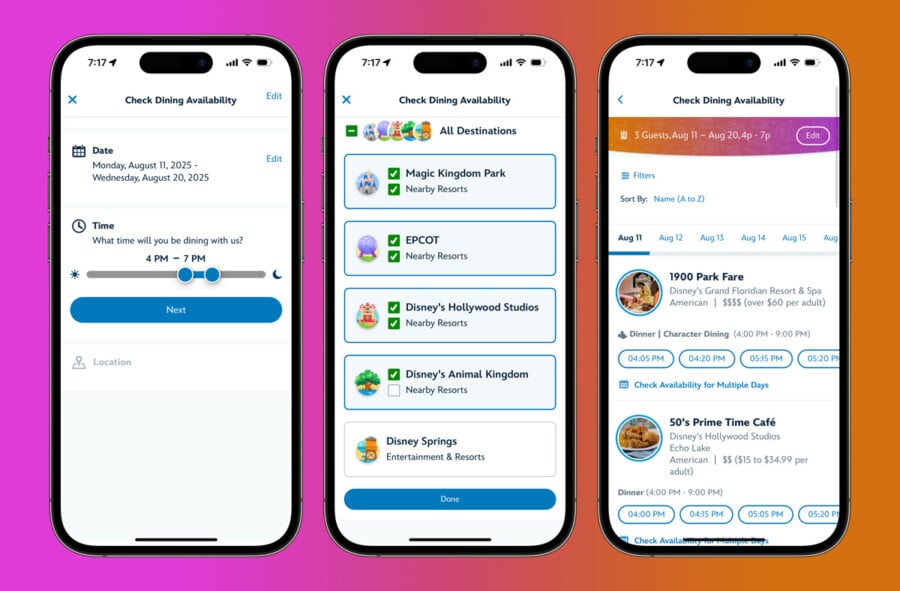 Big Upgrades to Disney World Dining System (UPDATED) - Disney Tourist Blog