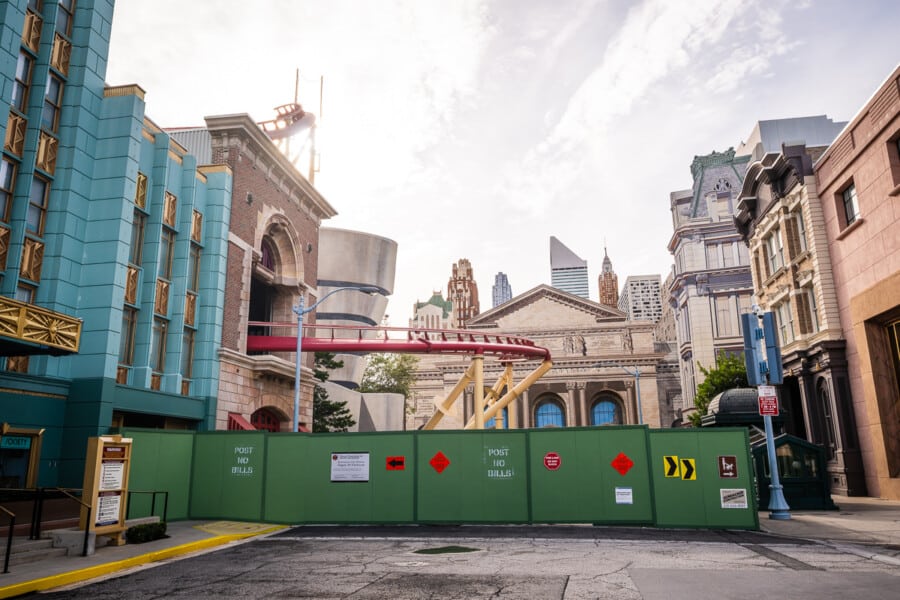 Rip Ride Rockit Roller Coaster Closure & Demolition at Universal ...