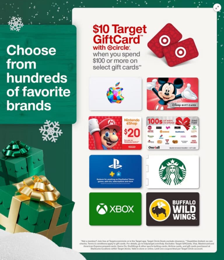 Early Black Friday Disney Gift Card Deal at Target! - Disney Tourist Blog