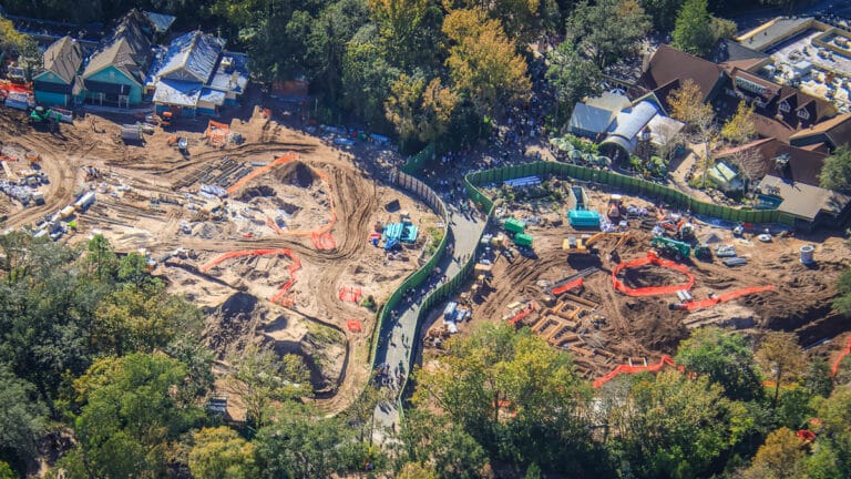 Disney World Moving Fast on Encanto Attraction Construction at Animal ...