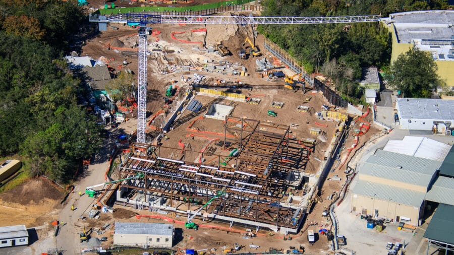 Disney World Moving Fast on Encanto Attraction Construction at Animal ...
