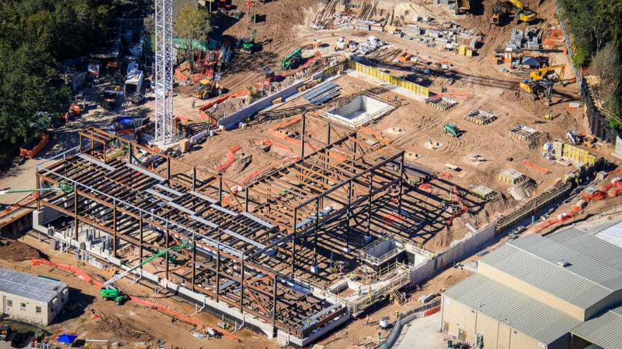 Disney World Moving Fast on Encanto Attraction Construction at Animal ...