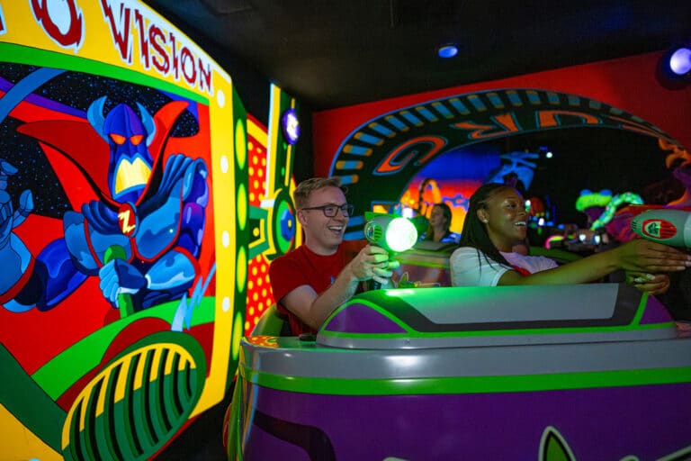 First Look Photos & Videos Inside Reimagined Buzz Lightyear's Space ...