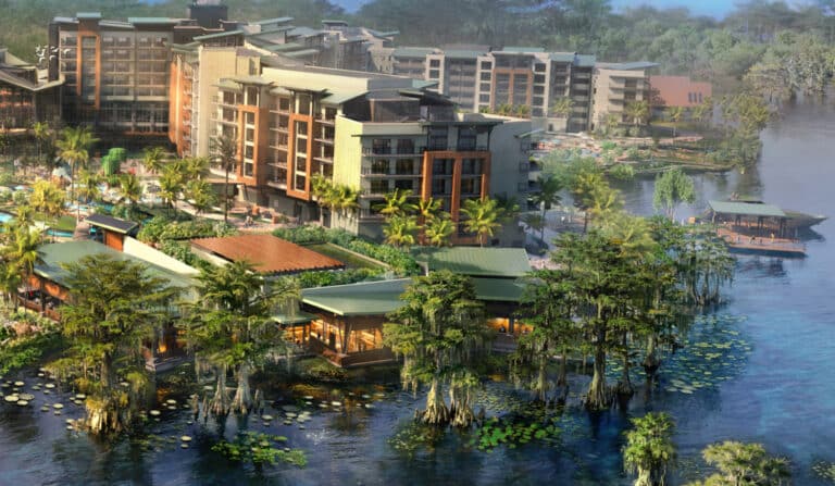 Disney World Reveals Lakeshore Lodge Lazy River & Pool, Waterfront ...